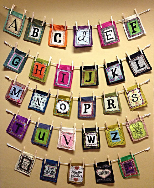 Flag Ribbon for Inspirational Letter Flags – Hubbs & Co.